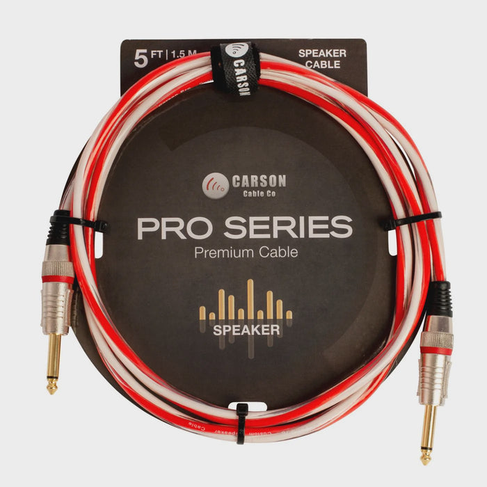 Carson Pro Series 5ft (1.5m) Jumbo Speaker Cable (CSJ05) – Southside Sounds